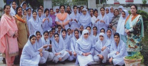 General Hospital Lahore Nurses Group Photo