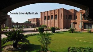 Comsats University Merit List 2024 Selected Candidates